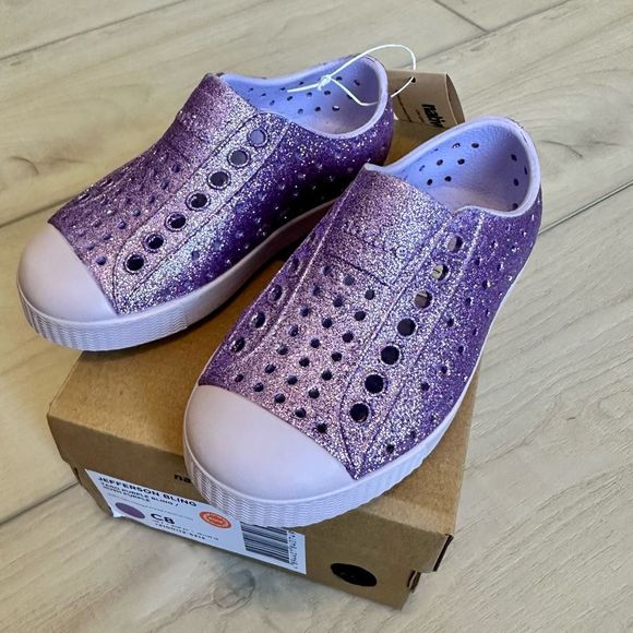 Native | Shoes | Native Jefferson Shoe Kids Toddler Girls 8 Purple ...